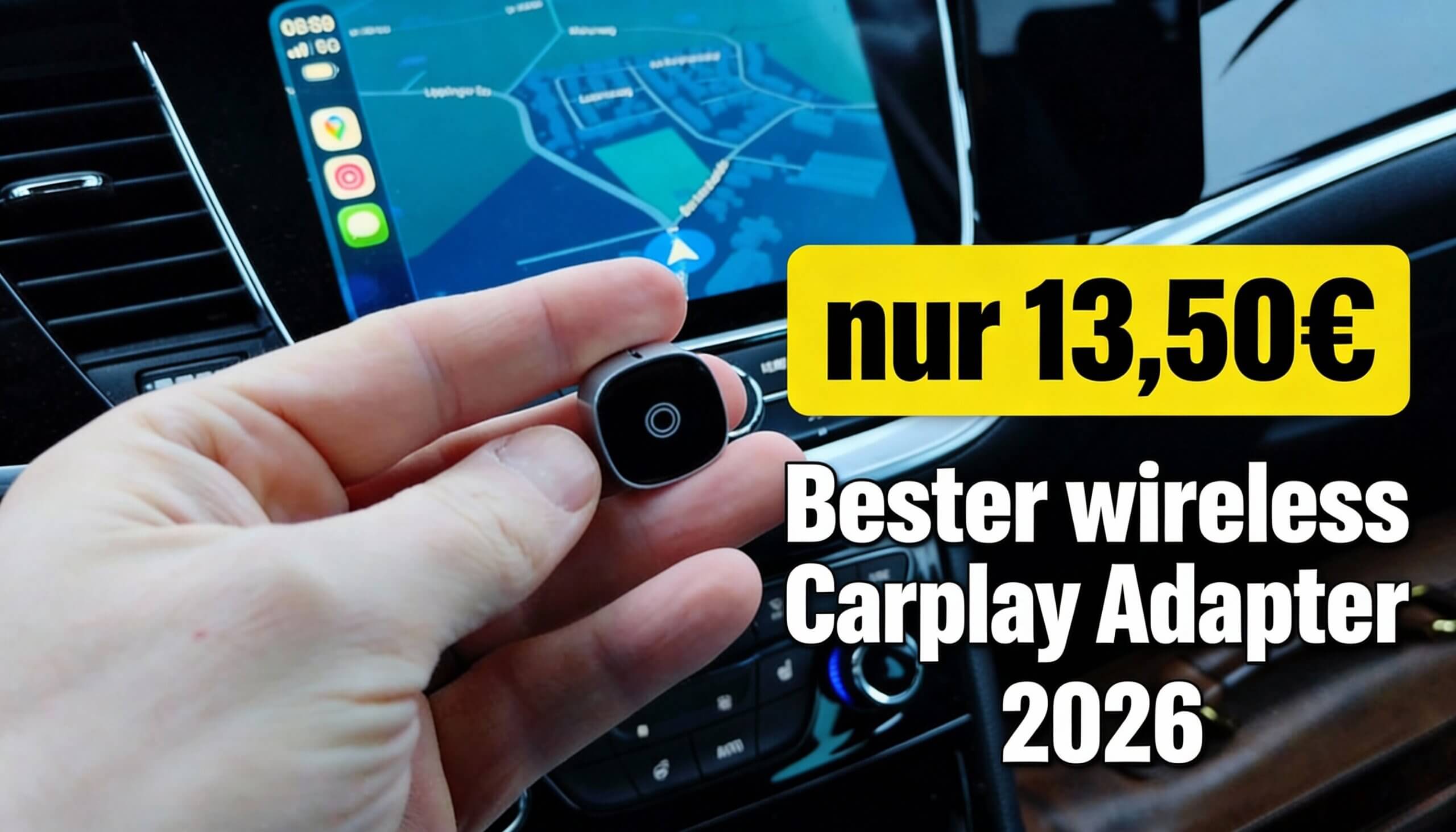 Bester wireless Carplay Adapter für 2026!